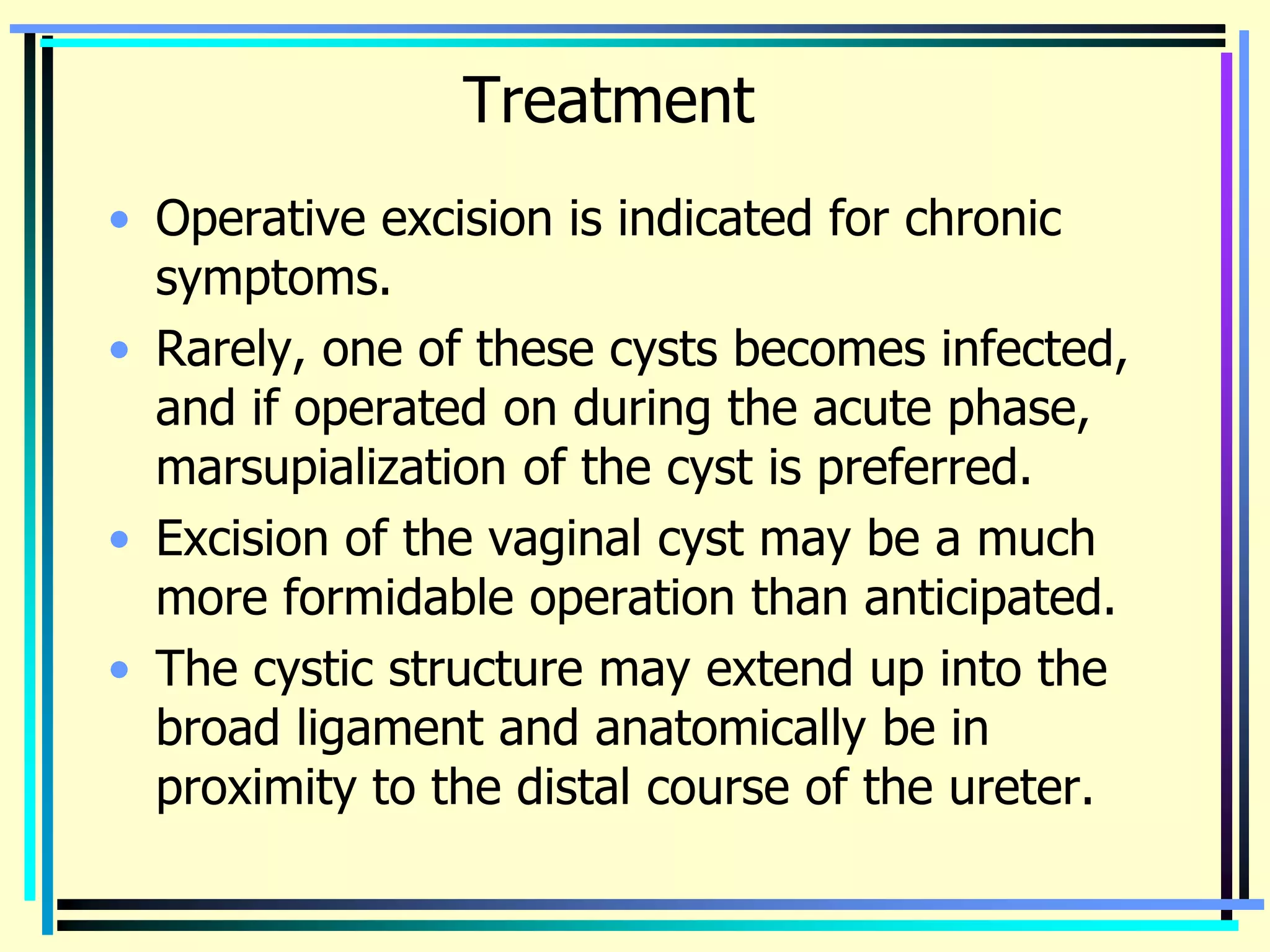 Benign & precancerous tumors of female genital organs | PPTX