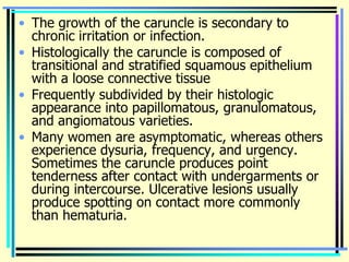 Benign & precancerous tumors of female genital organs | PPTX
