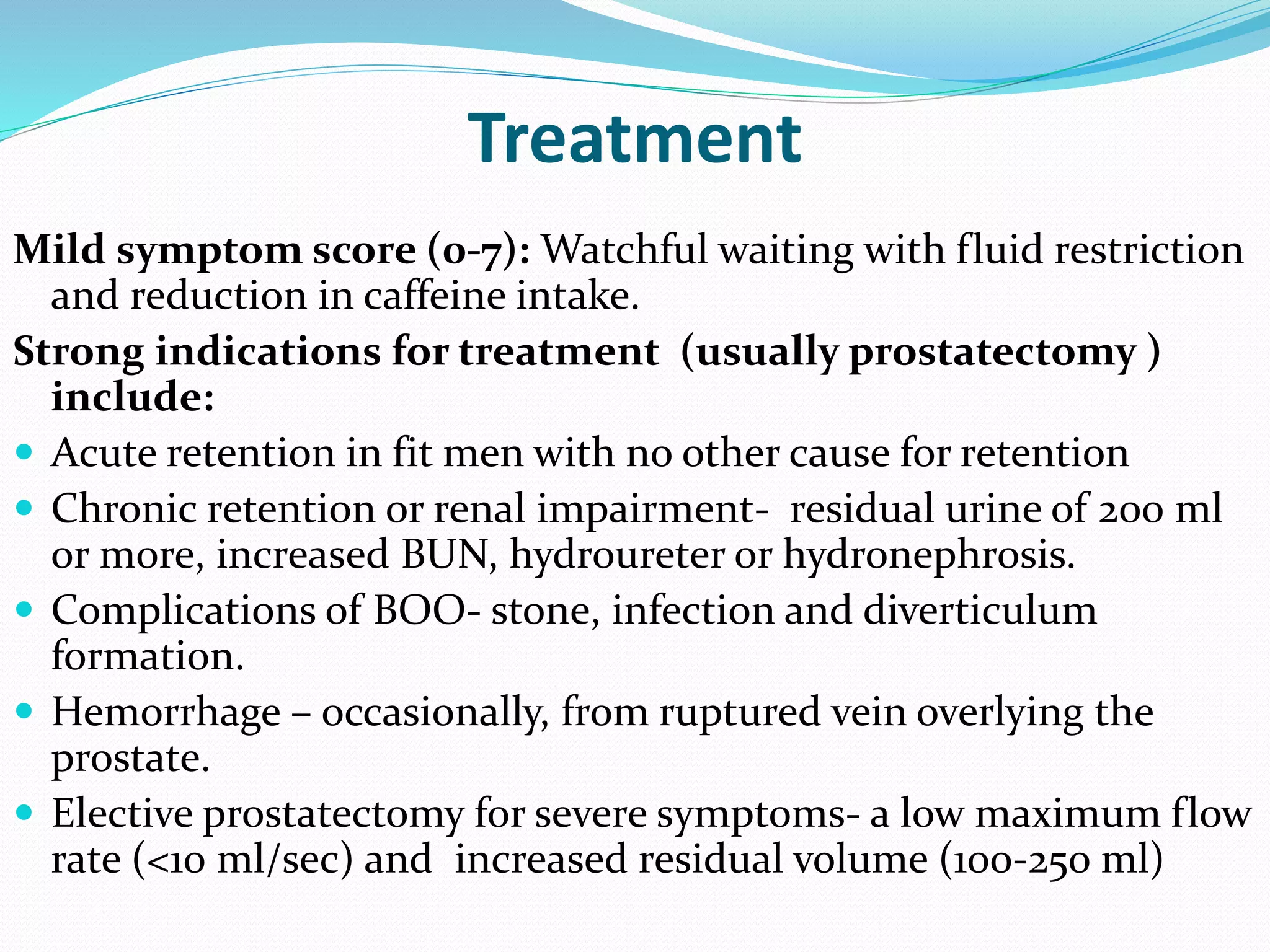 Benign Prostate Hyperplasia | PPTX