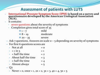 Benign Prostate Hyperplasia | PPTX