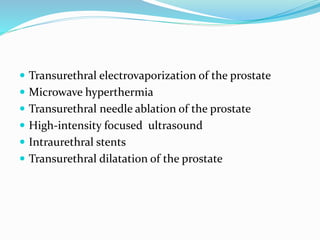 Benign Prostate Hyperplasia | PPTX