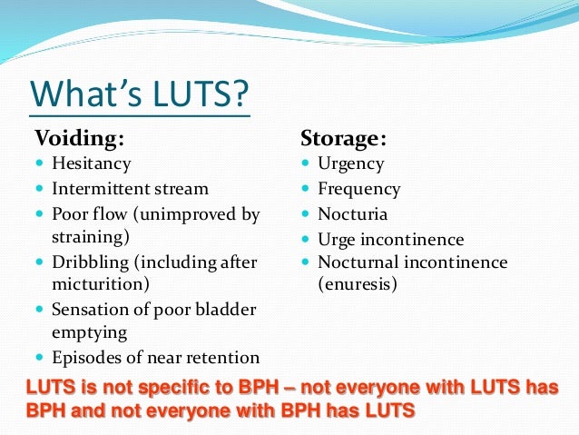 Benign Prostate Hyperplasia