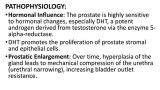 Benign prostate hyperplasia. increase in size of the prostate | PDF