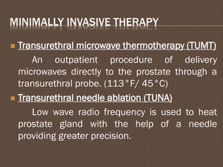 Benign Prostate Hypertrophy for nursing students | PPTX