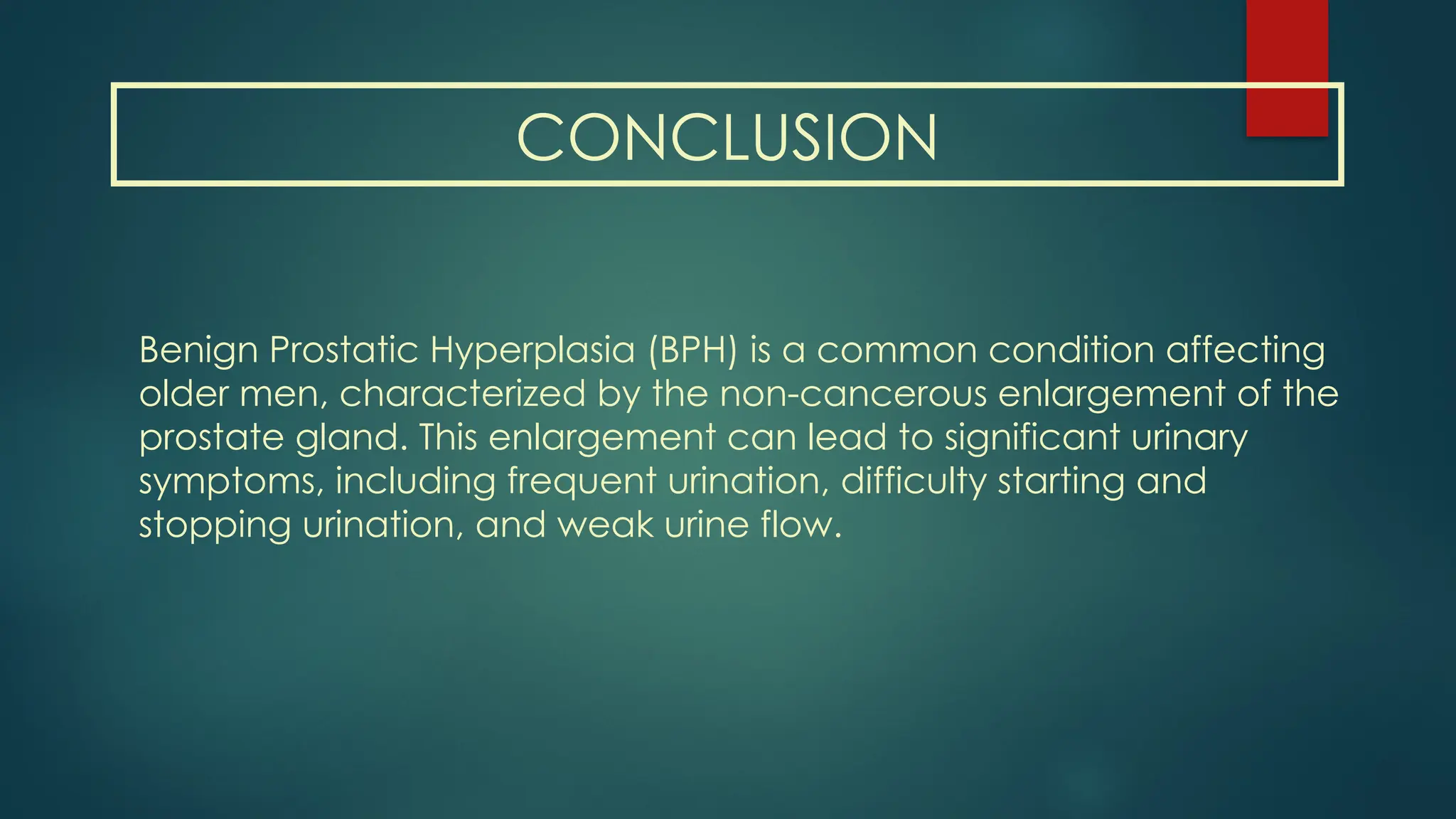 Benign prostate hypertrophy.pptx . | PPTX