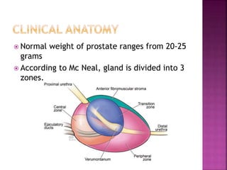 Benign prostatic hyperplasia | PPTX