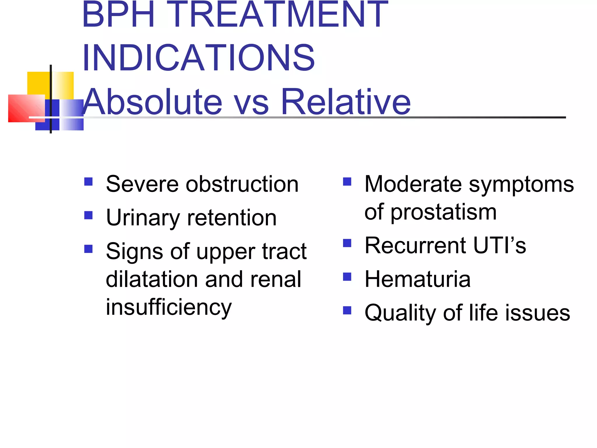 Benign prostatic hyperplasia | PPT