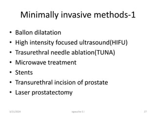 BENIGN PROSTATIC HYPERPLASIA for MBBS 600L Students | PPTX | Endocrine ...
