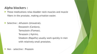 Benign prostatic Hyperplasia dr surya.pptx
