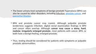 Benign prostatic hyperplasia presentation.ppsx