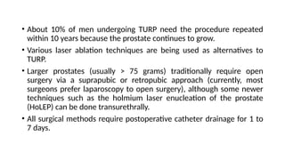 Benign prostatic hyperplasia presentation.ppsx