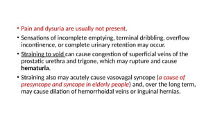 Benign prostatic hyperplasia presentation.ppsx