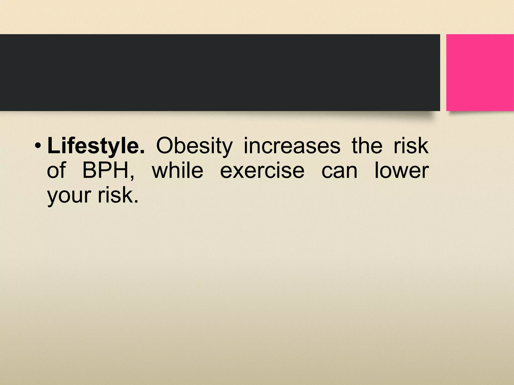 Benign prostatic hyperplasia (bph) | PPTX