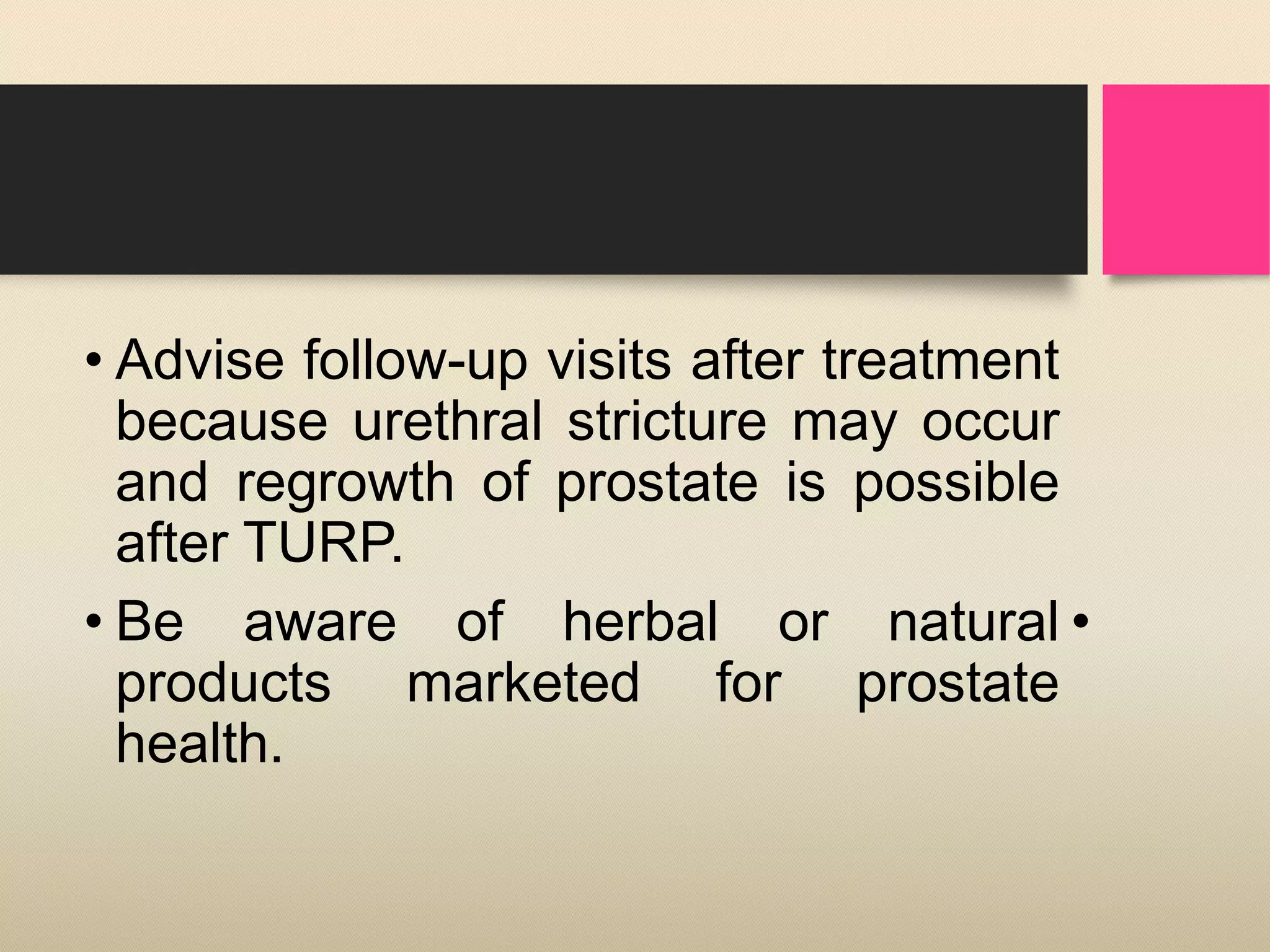 Benign prostatic hyperplasia (bph) | PPTX