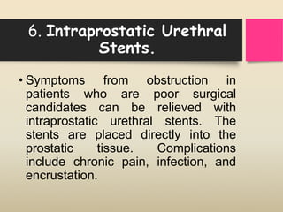 Benign prostatic hyperplasia (bph) | PPTX