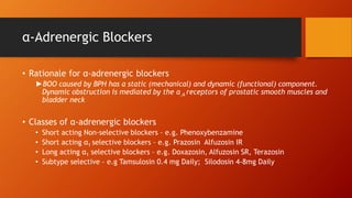 Benign prostatic hyperplasia (bph) | PPTX