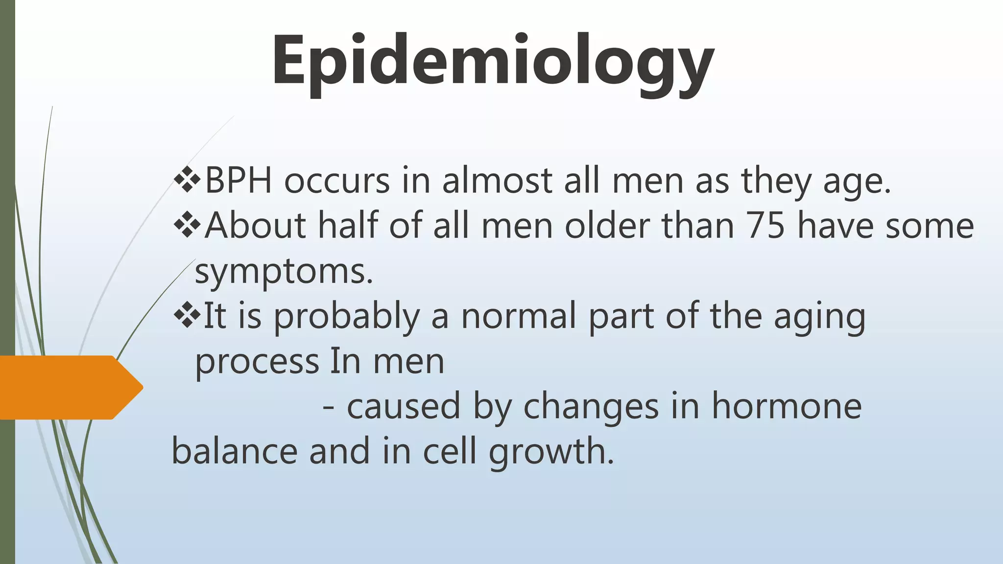 Benign Prostatic Hyperplasia (BPH) - Rivin | PPTX
