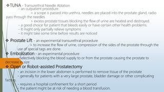 Benign Prostatic Hyperplasia (BPH) - Rivin | PPTX