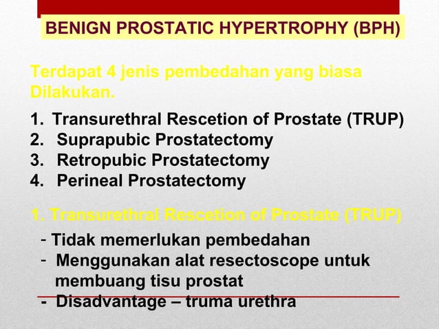BENIGN PROSTATIC HYPERTROPHY (BPH) | PPT