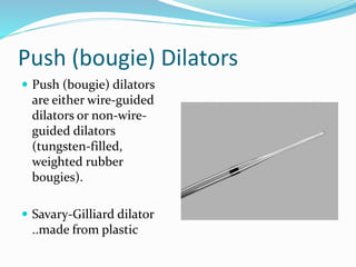 Benign Esophageal stricture and corrosive intake management | PPTX