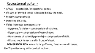 Benign thyroid swellings | PPTX