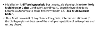 Benign thyroid swellings | PPTX