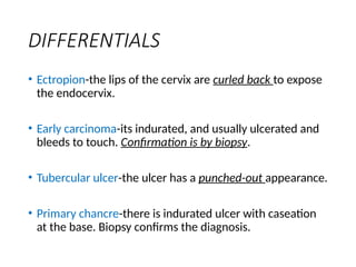 BENIGN TUMORS & LESIONS OF THE CERVIX- ANKUNDA.pptx