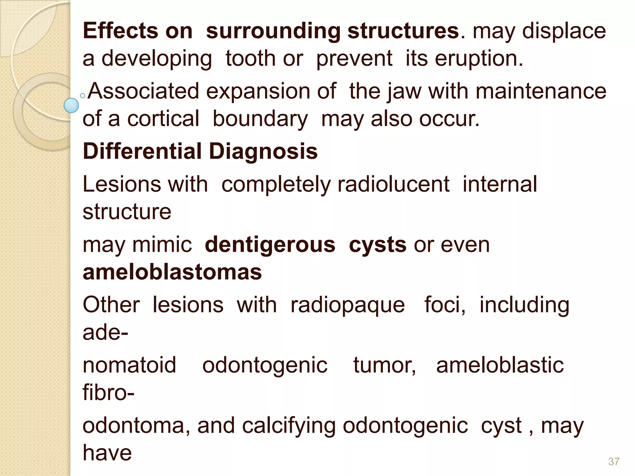 Benign tumors of jaw | PPT