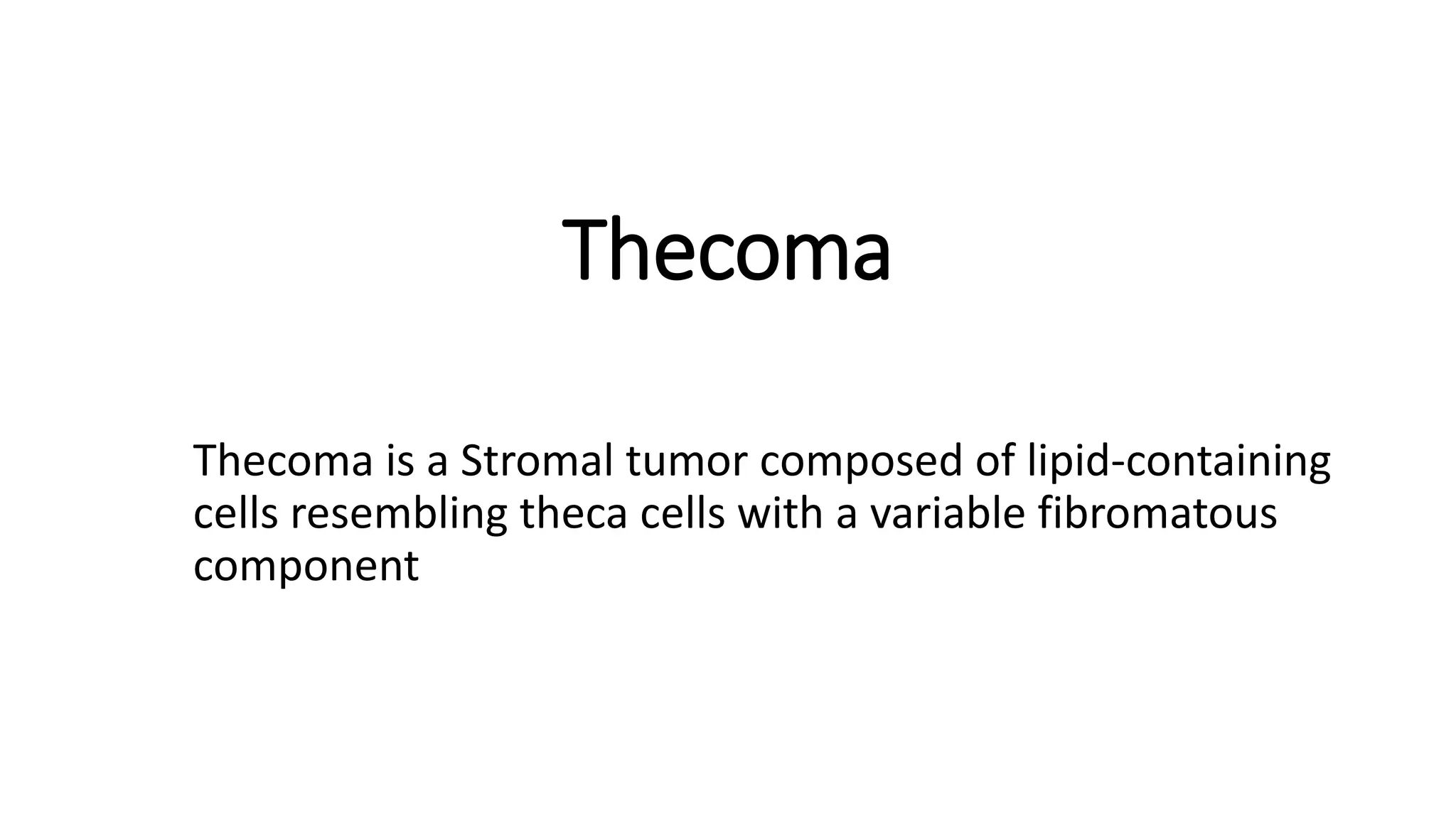 Benign tumors of the ovary [autosaved] | PPTX