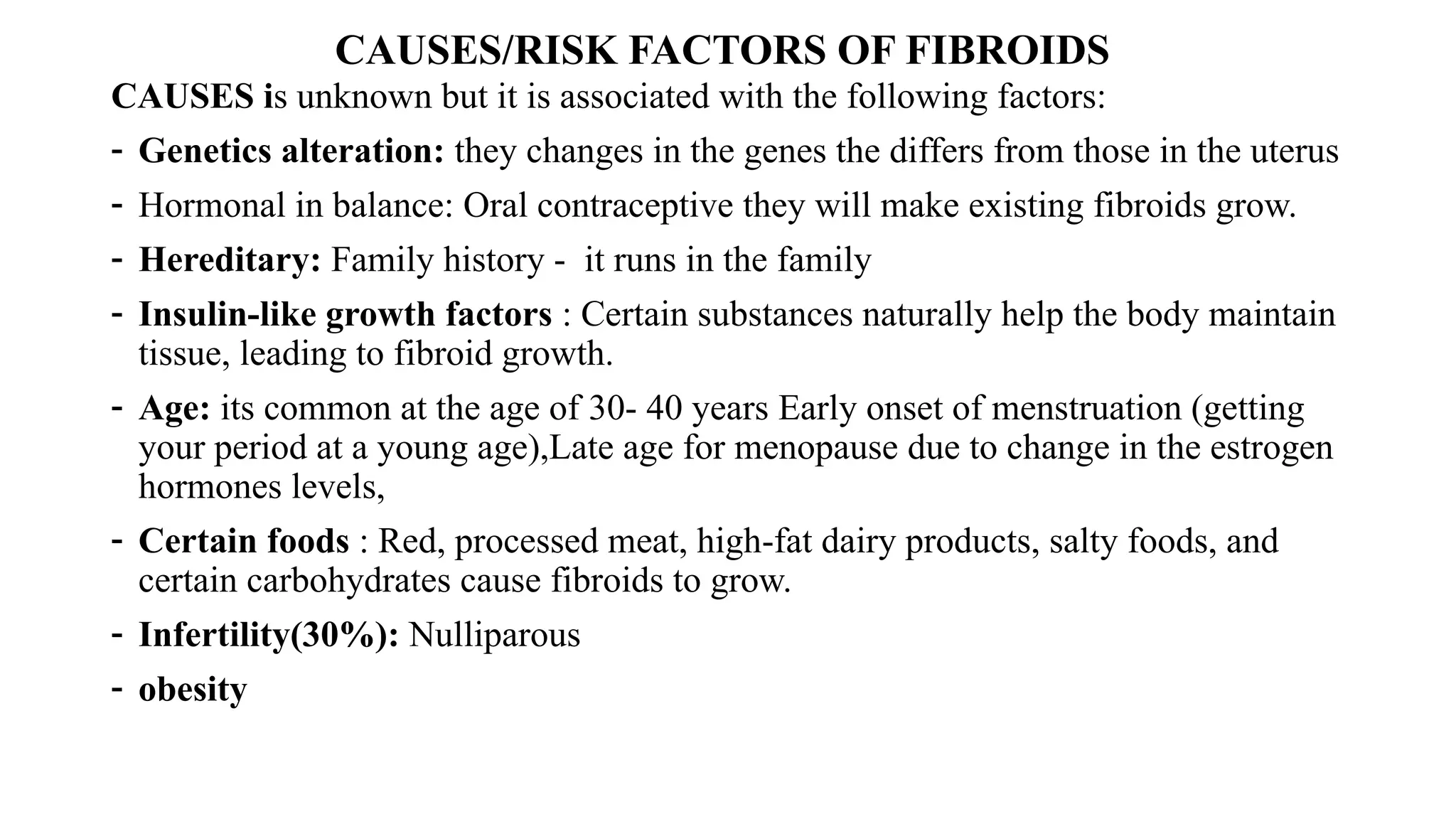 NURSING CLASS BENIGN TUMOUR(FIBROIDS).pptx