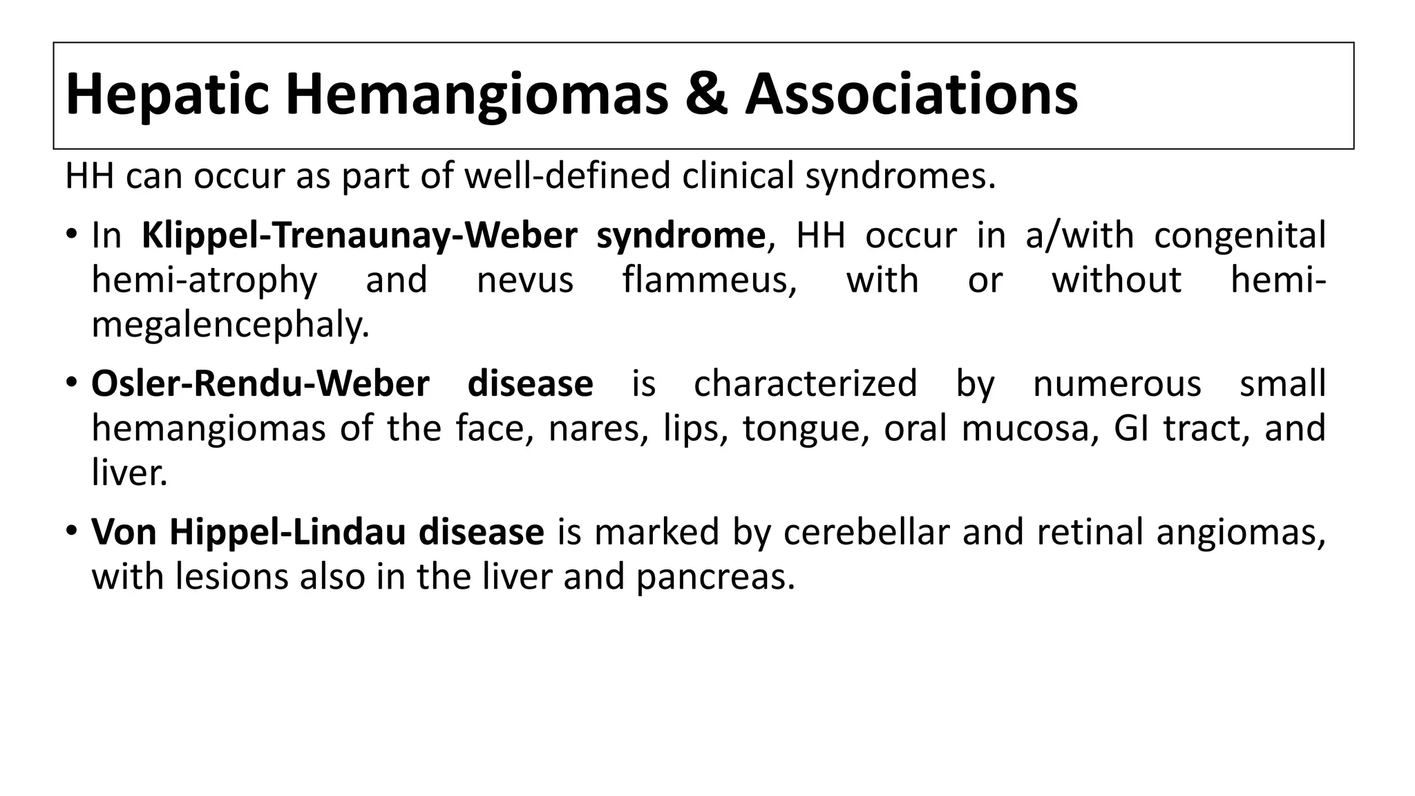 Benign tumour of liver hemangioma | PPTX