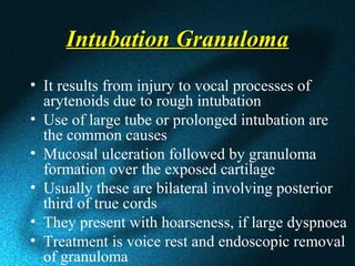 Benign tumours of larynx | PPT
