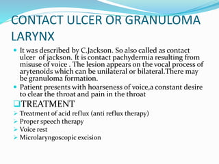 Benign tumours of larynx | PPTX | Ear, Nose and Throat Conditions ...