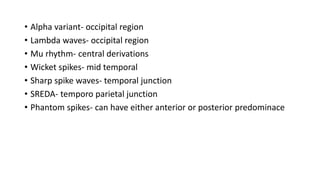 Benign variants of eeg | PPTX