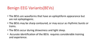 Benign variants of eeg | PPTX