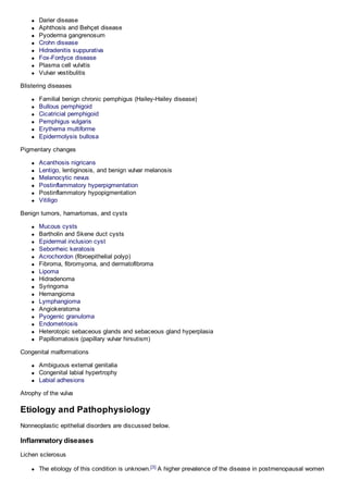 Benign vulvar lesions | PDF