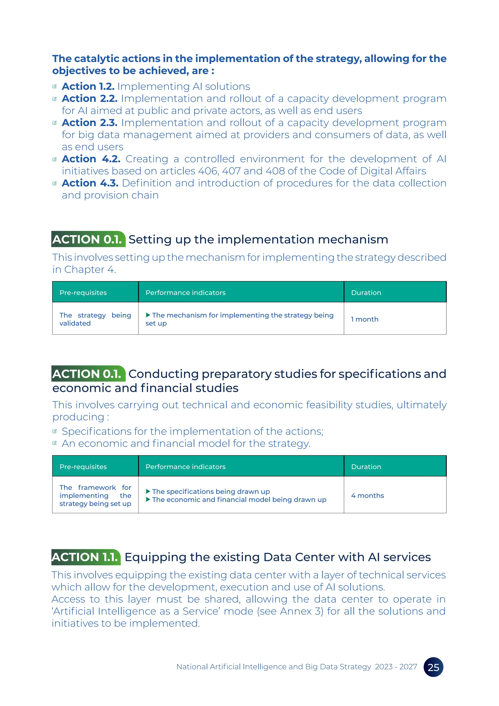 Benin's National Artificial Intelligence & Big Data Strategy 2023 - 2027 | PDF