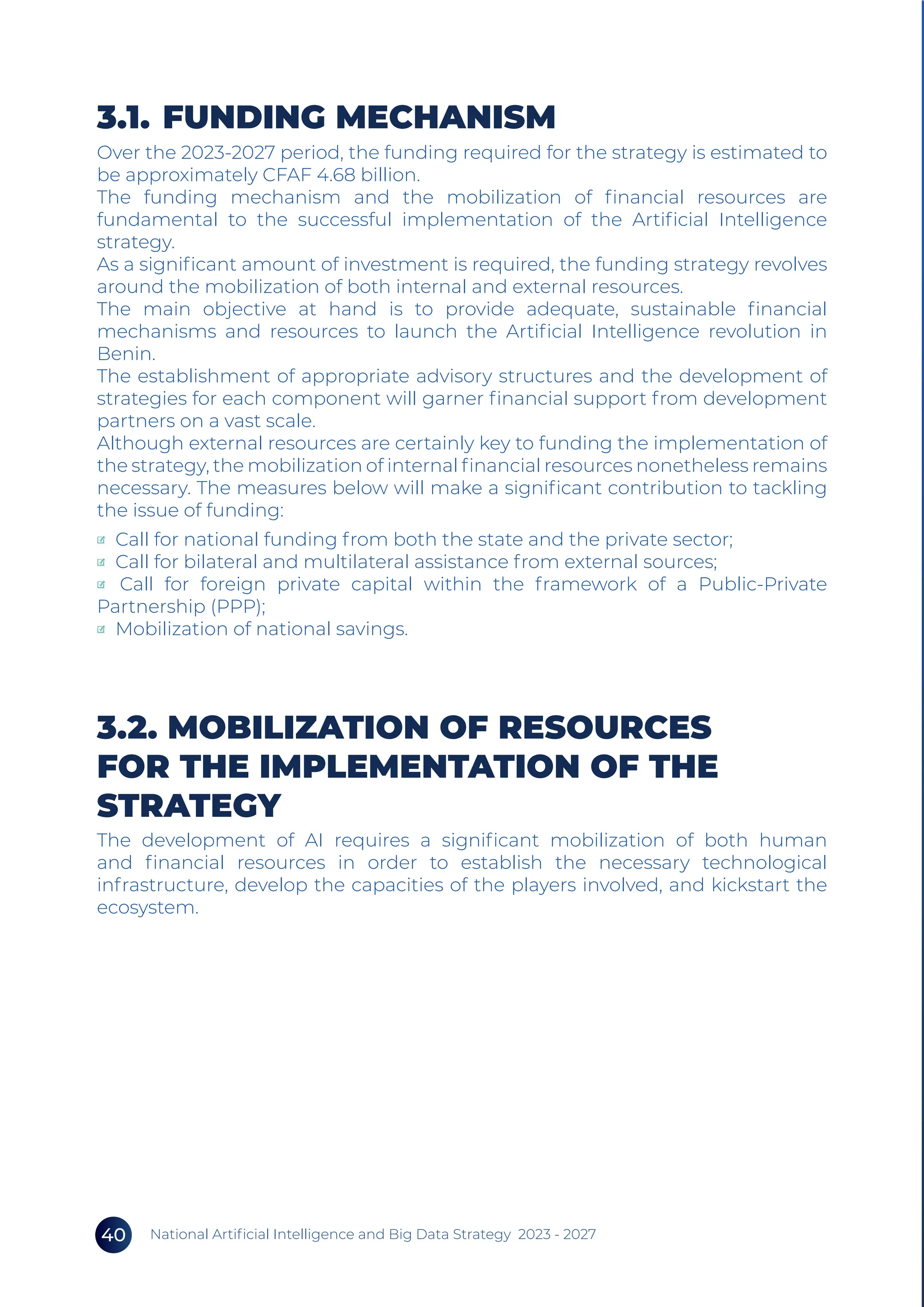 Benin's National Artificial Intelligence & Big Data Strategy 2023 ...