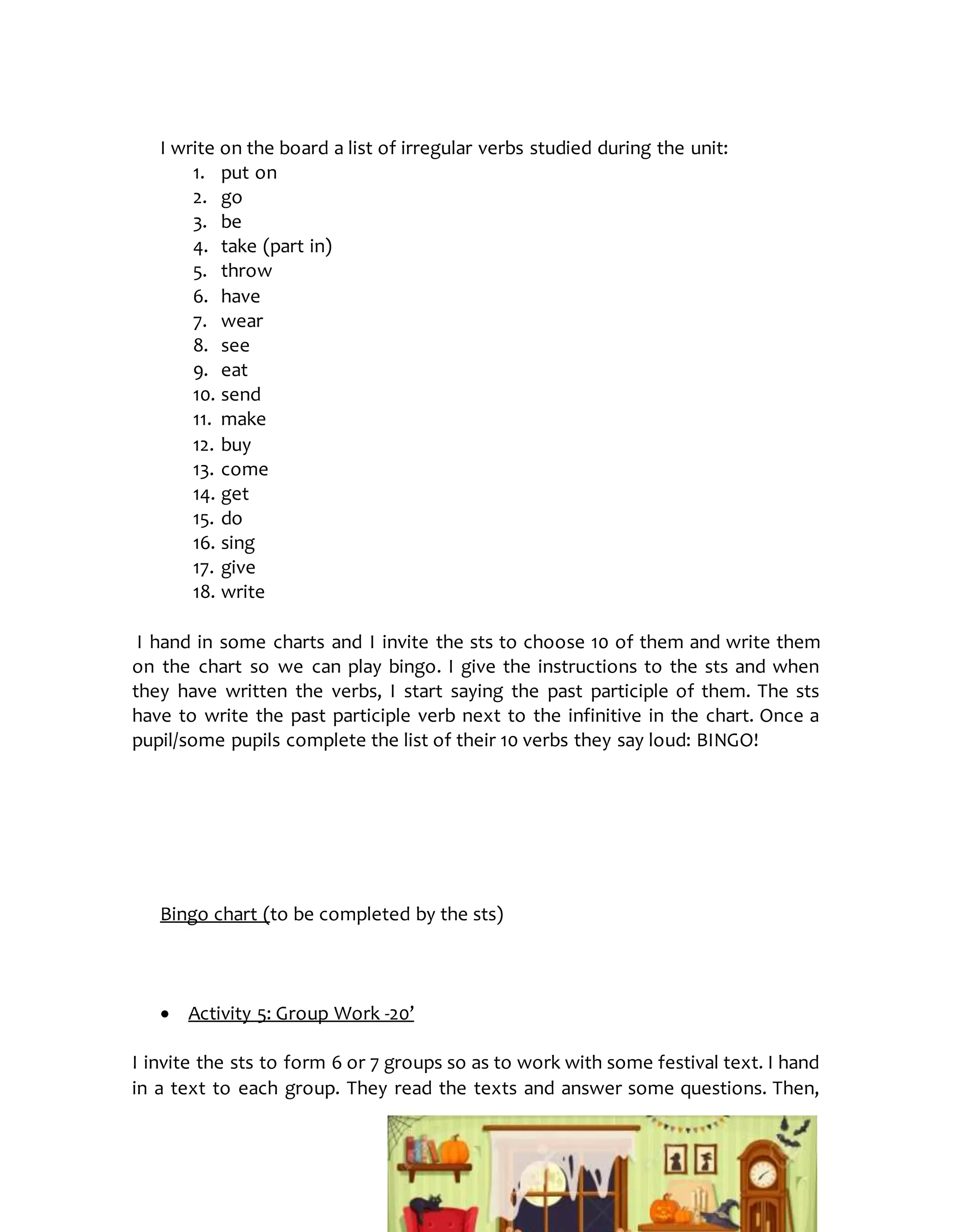 Lesson Plan Primary School. Class 2 | DOCX