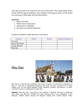 Lesson Plan Primary School. Class 2 | DOCX