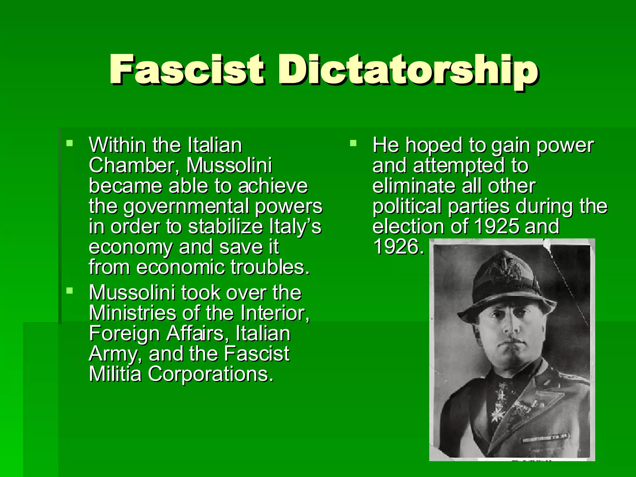 Benito Mussolini | PPT