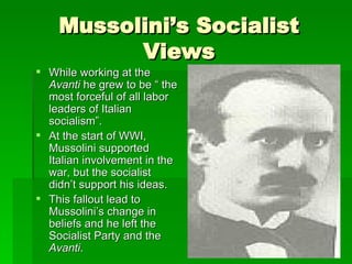 Benito Mussolini | PPT