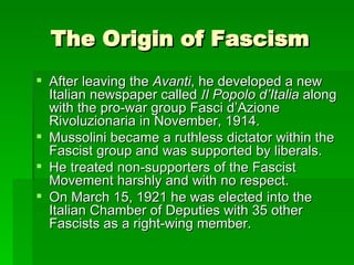Benito Mussolini | PPT