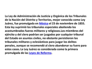 Benito juarez y los liberales | PPTX