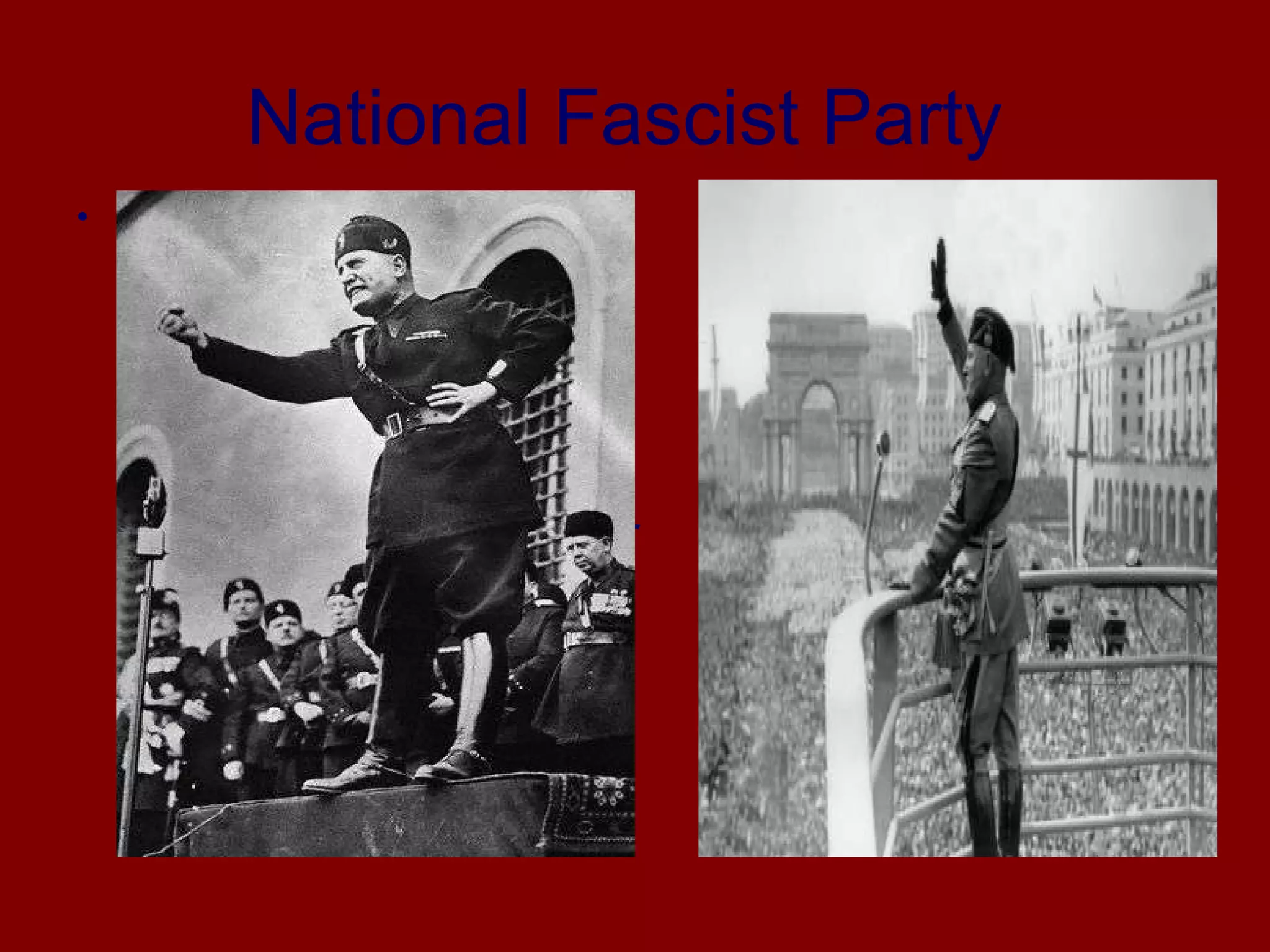 Benito mussolini | PPT