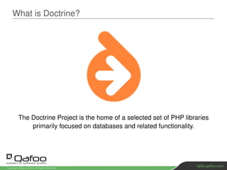 2013 - Benjamin Eberlei - Doctrine 2 | PPT