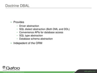 2013 - Benjamin Eberlei - Doctrine 2 | PPT