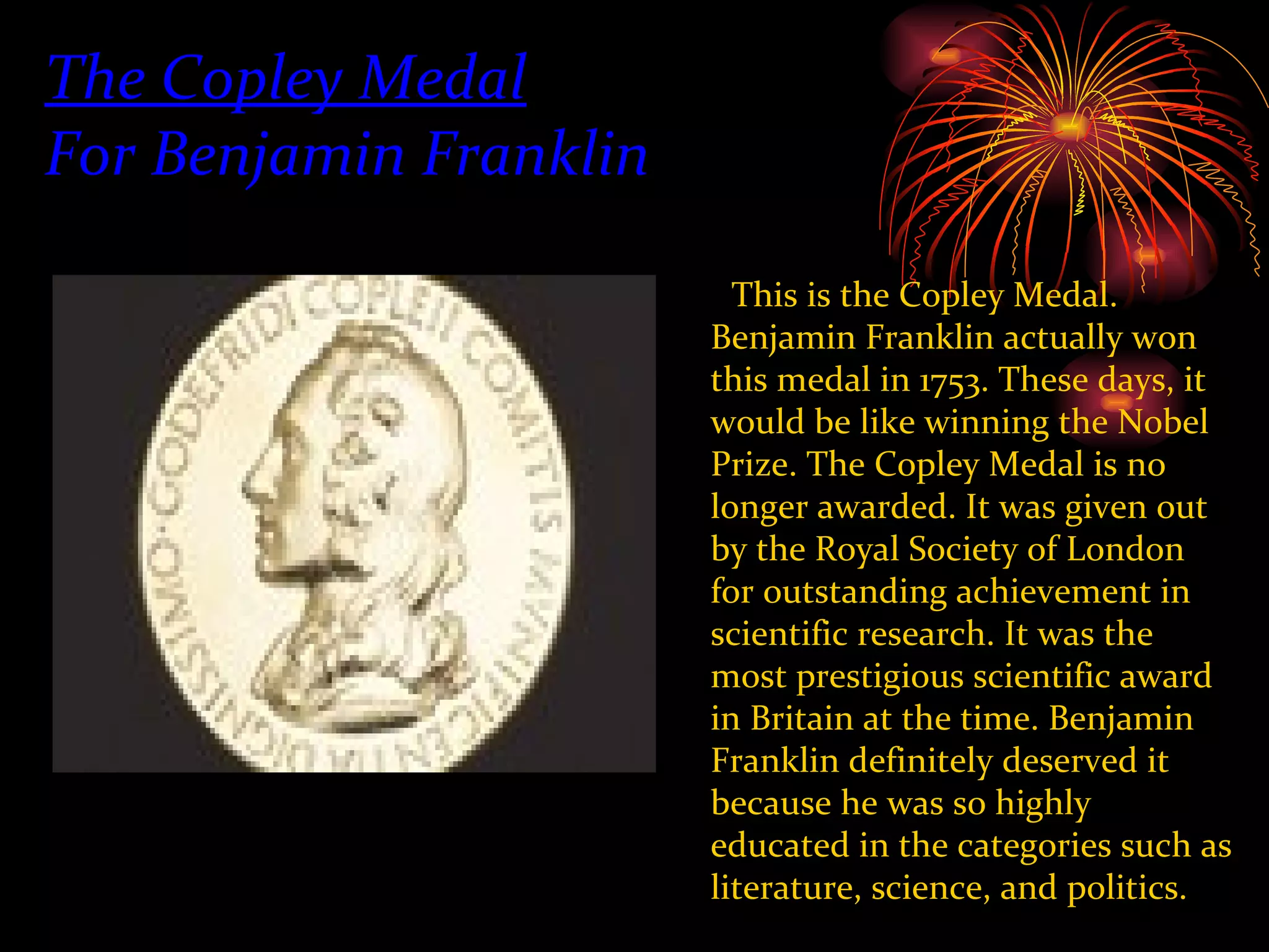 Benjamin franklin | PPT