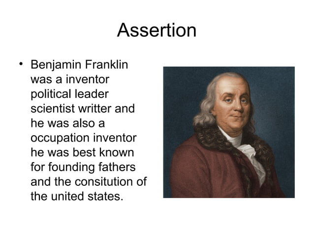 Benjamin franklin | PPT