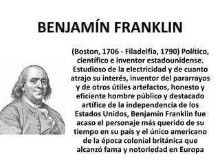 Benjamin franklin | PDF